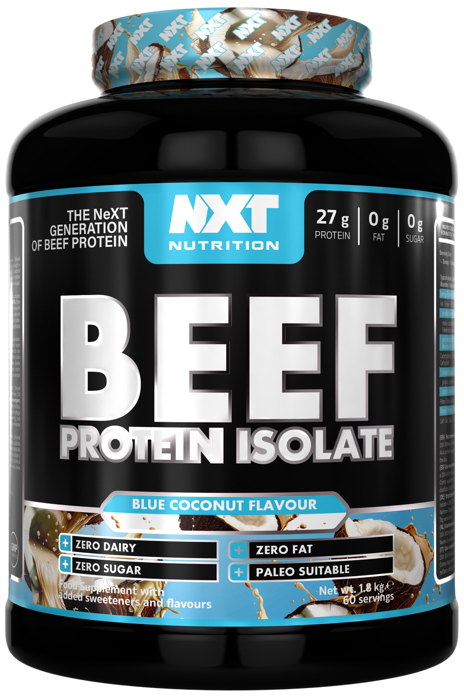 Beef Protein Isolate 1.8kg – NXT-Nutrition