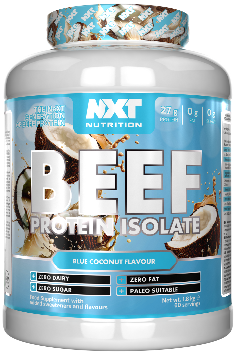 Beef Protein Isolate 1.8kg – NXT-Nutrition